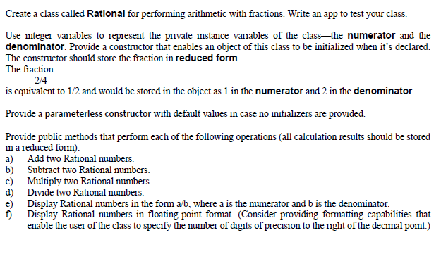 Solved Please Use Object Oriented Programming C Using Microsoft Visual Please Use C C Sharp