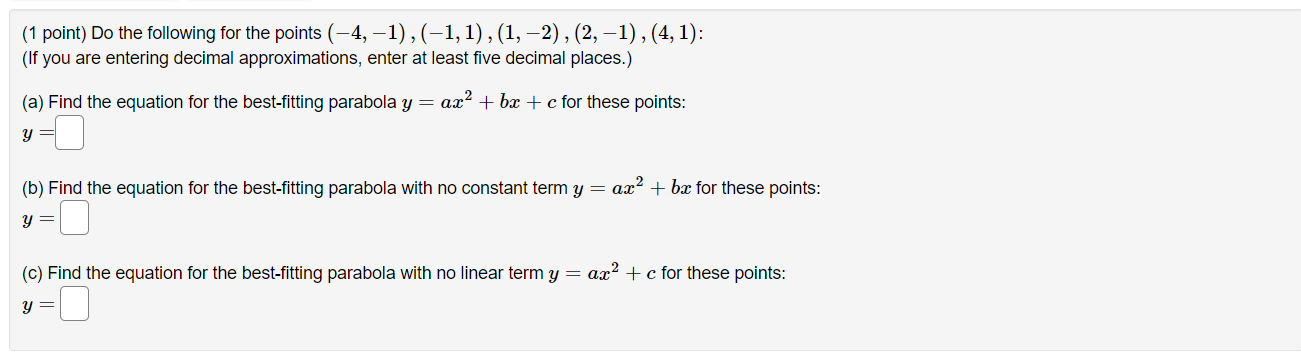 Solved (1 point) If T: R2 + R3 is a linear transformation | Chegg.com