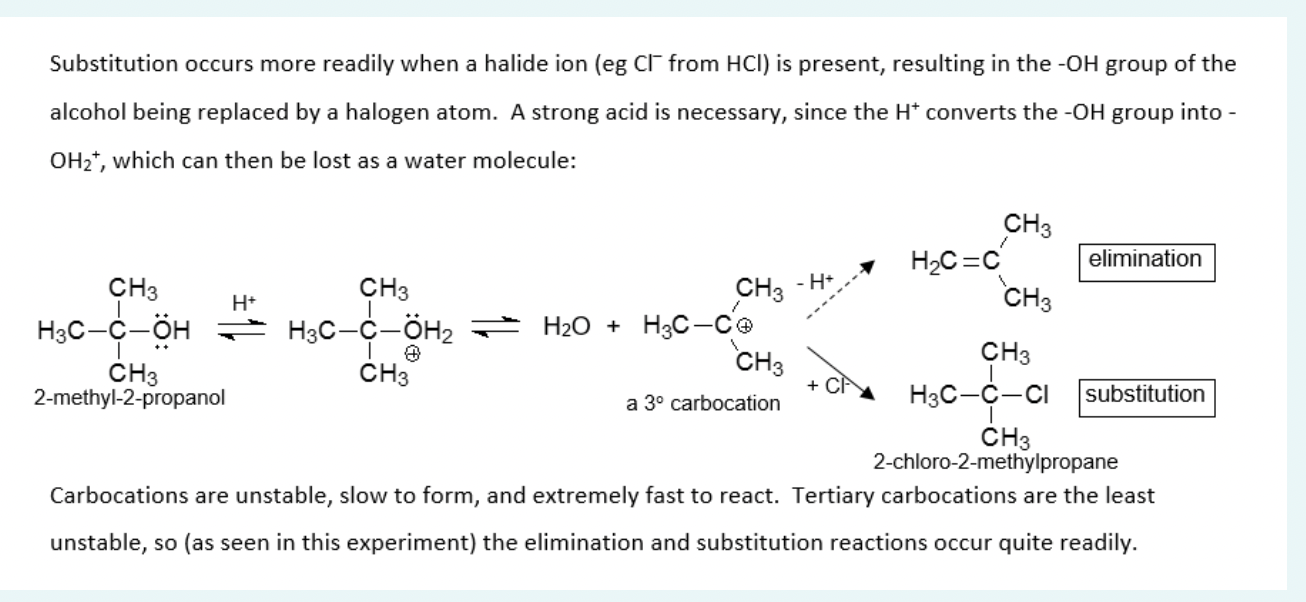 Solved How many moles of 2-methyl-2-propanol are used in the | Chegg.com