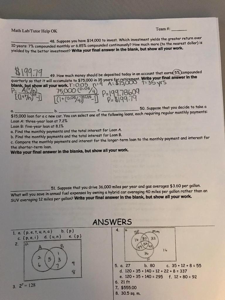 Solved Math Lab/Tutor Help OK Team #: 44. The distribution | Chegg.com