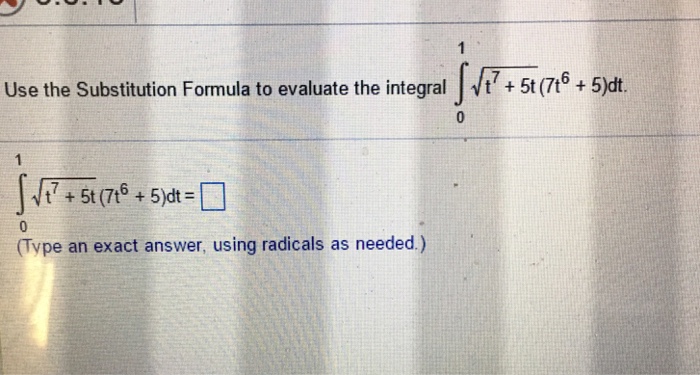Solved Evaluate the integral ds The value of the integral ds | Chegg.com
