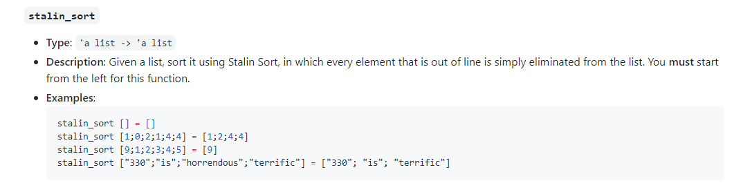 use fold to a stalin_sort ocaml let stalin_sort lst | Chegg.com