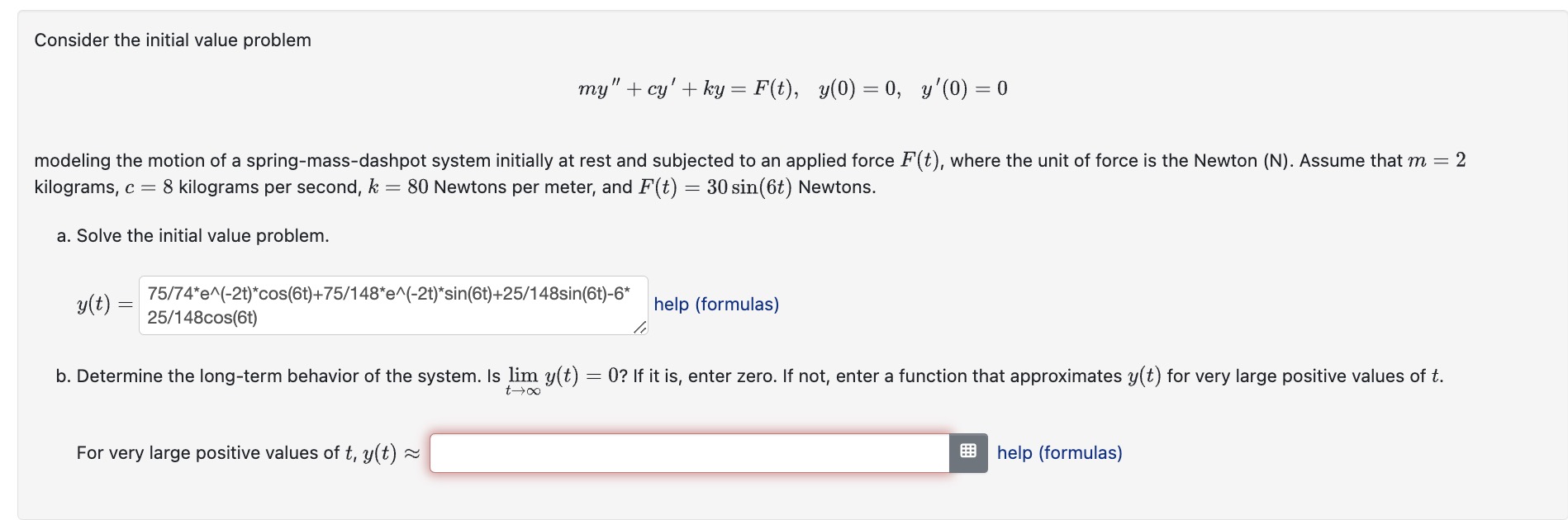 Solved Consider the initial value problem | Chegg.com
