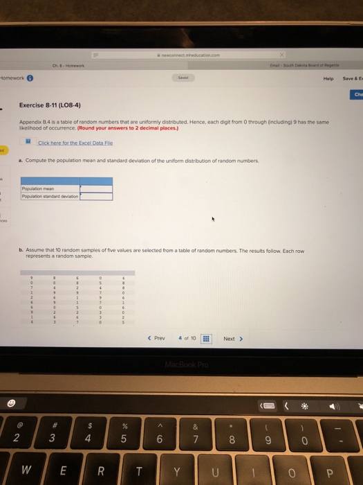 Solved Homework Help Save & E Exercise 8-11 (LO8-4) Appendix | Chegg.com