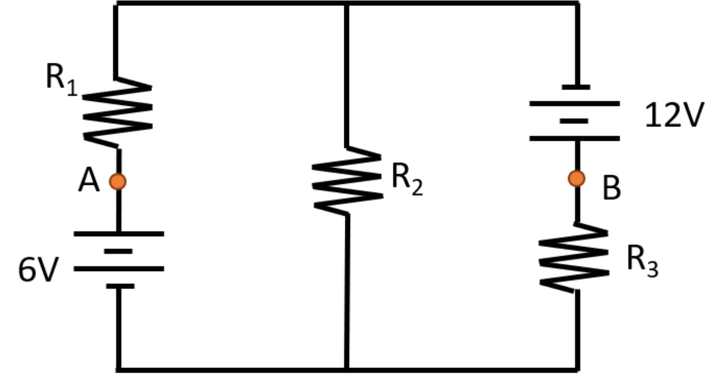 Solved In the circuit shown, R1=20.0Ω, R2=40.0Ω, and | Chegg.com