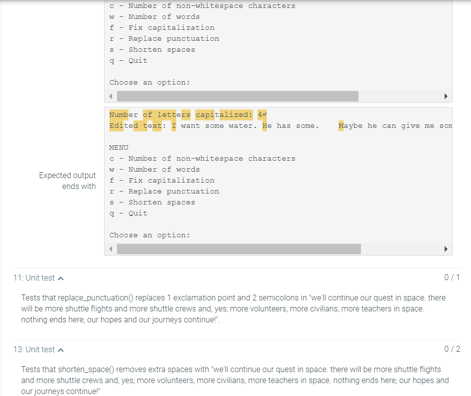 Solved 6.28 LAB*: Program: Authoring assistant (1) Prompt | Chegg.com