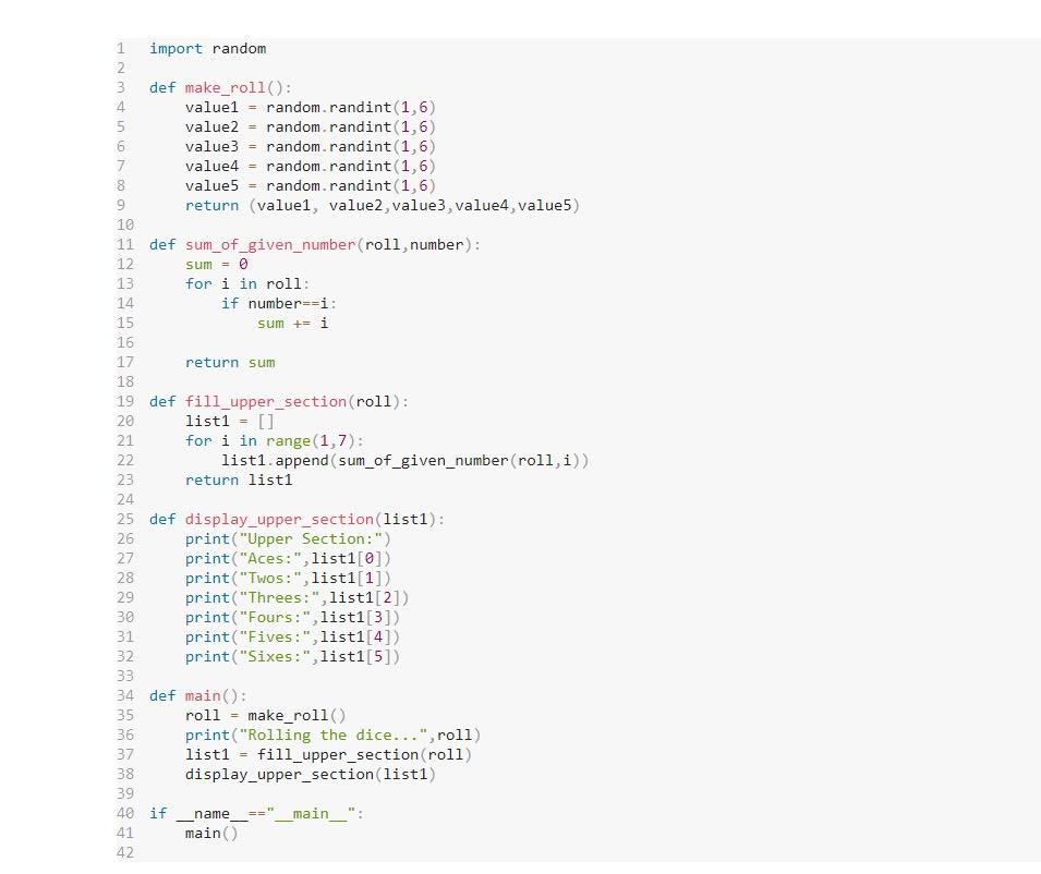 Solved In the first version, you implemented the Upper | Chegg.com