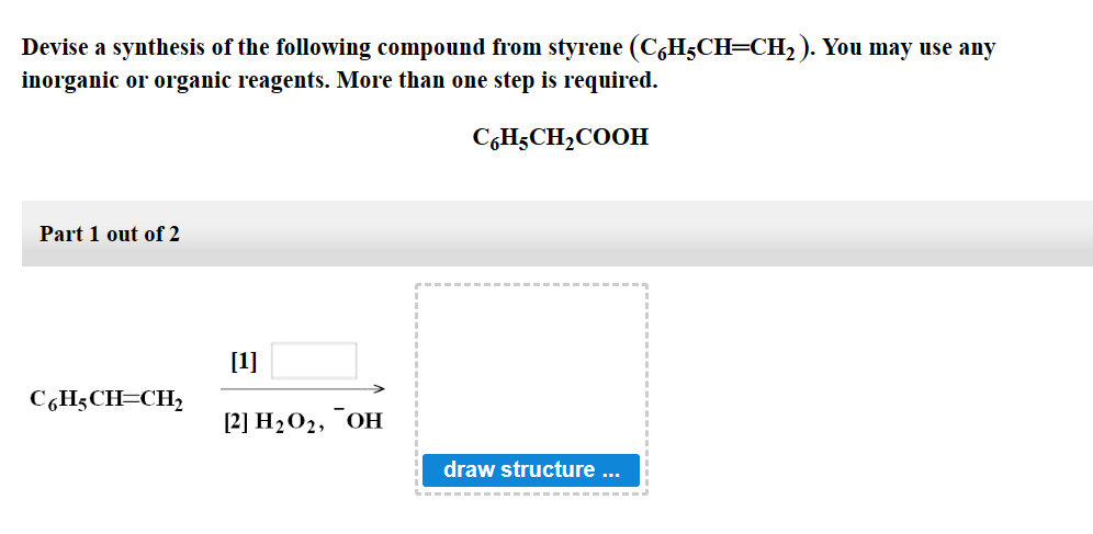 Solved Devise a synthesis of the following compound from | Chegg.com