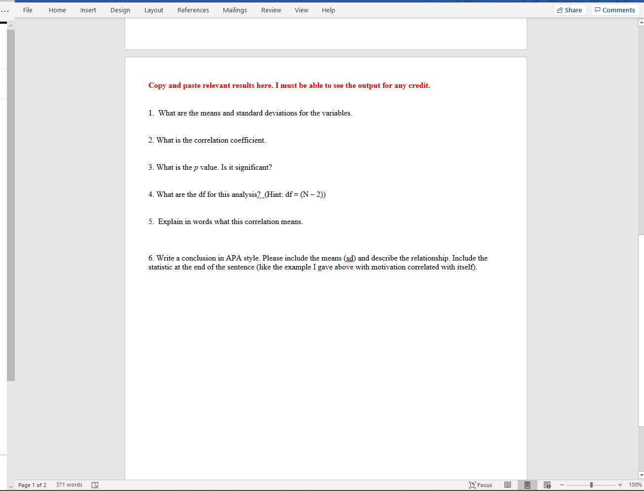 File Home Insert Design Layout References Mailings