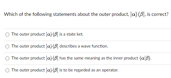 Solved Which of the following statements about the outer | Chegg.com