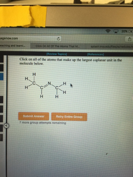 Solved Click on All Of the atoms that make up largest | Chegg.com