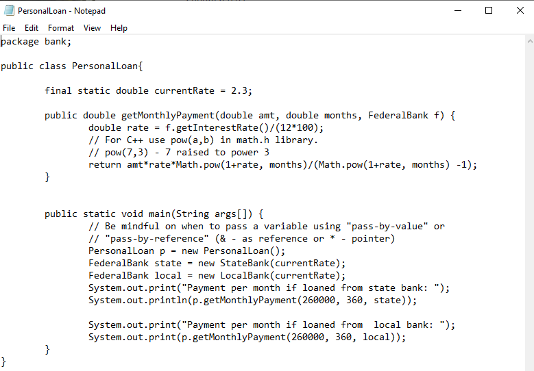 Solved Convert the provided Java files into CPP program. You | Chegg.com