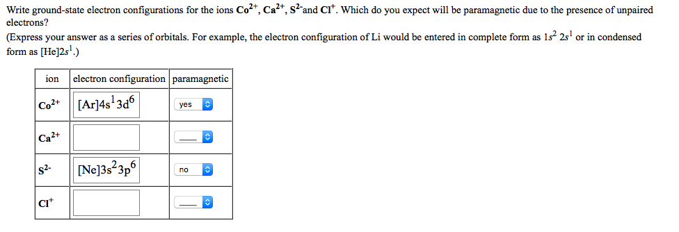 Solved Write ground-state electron configurations for the | Chegg.com