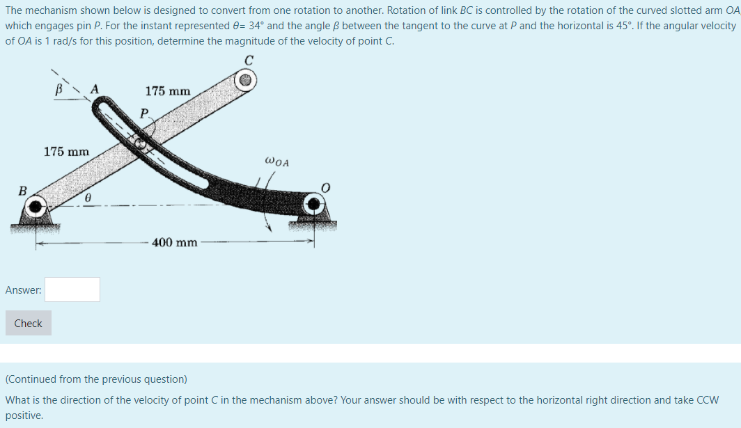 Solved The mechanism shown below is designed to convert from | Chegg.com