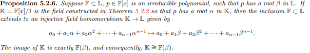 Solved Exercise 5.2.5 Consider the subfield Q(V2,V3) C R. a. | Chegg.com