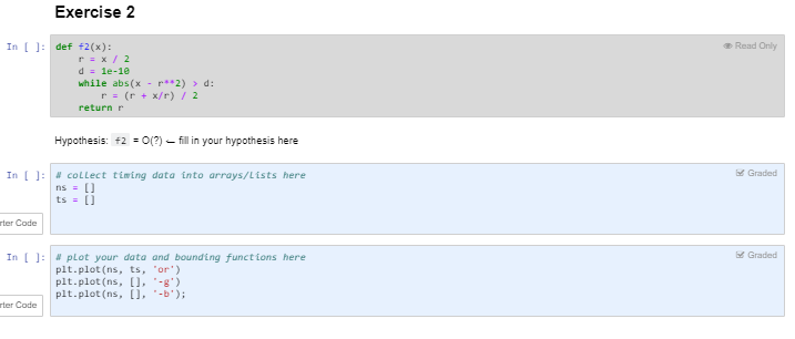 Collecting timings with timeit The timeit module | Chegg.com