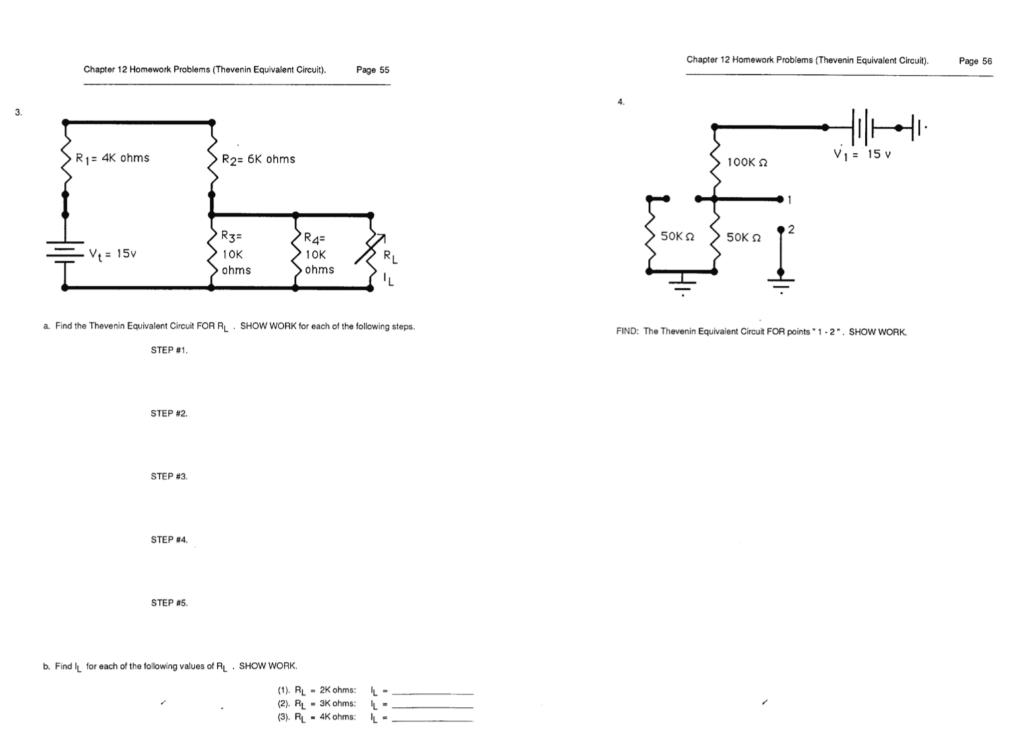 Solved Chapter Homework Problems Thevenin Equivalent 0975
