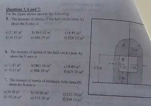 Solved for the figure shown answer the fol?llowing 5. ﻿The | Chegg.com