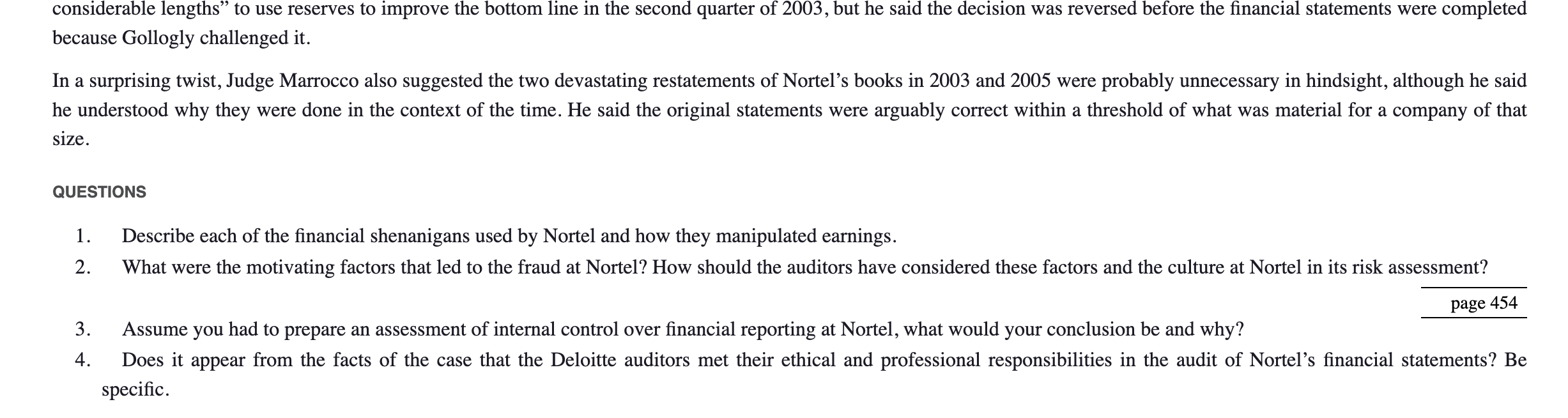 Case 7-1 Nortel Networks Canada-based Nortel Networks | Chegg.com