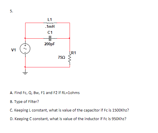 Solved Also, draw circuit in Multisim. Perform an AC sweep | Chegg.com