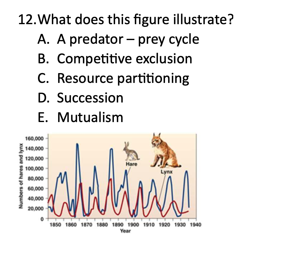 Solved What does this figure illustrate?A. ﻿A predator - | Chegg.com