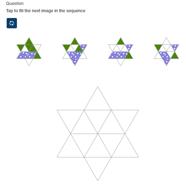 Solved QuestionTap to fill the next image in the sequence | Chegg.com