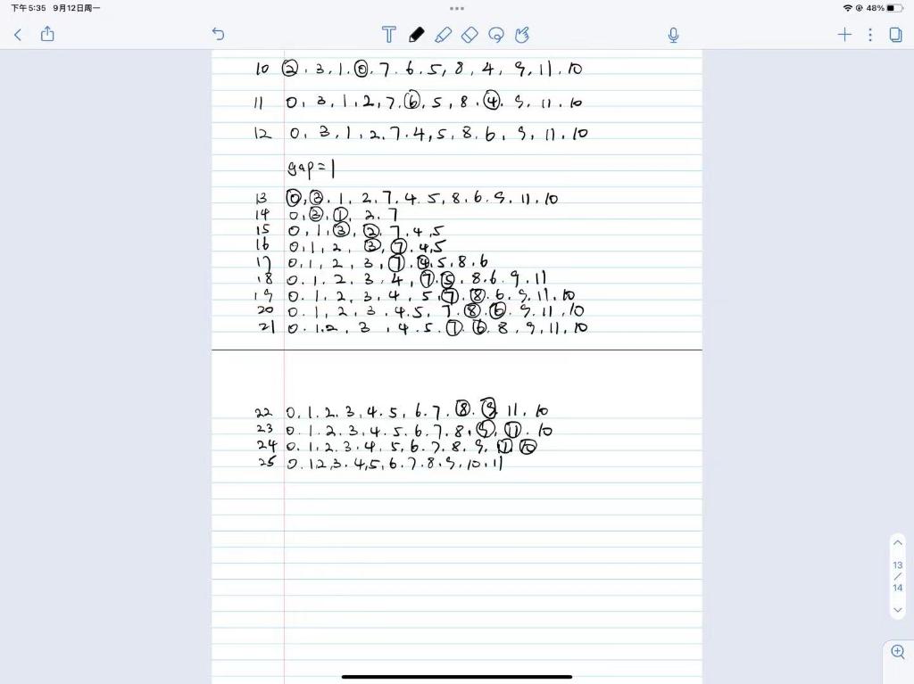 Solved How many comparisons will Shell sort use to sort the | Chegg.com