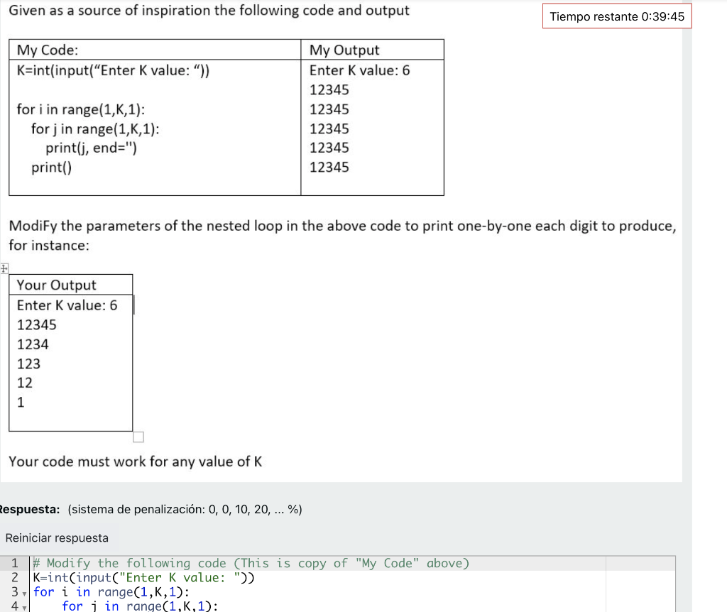 Solved Given as a source of inspiration the following code | Chegg.com