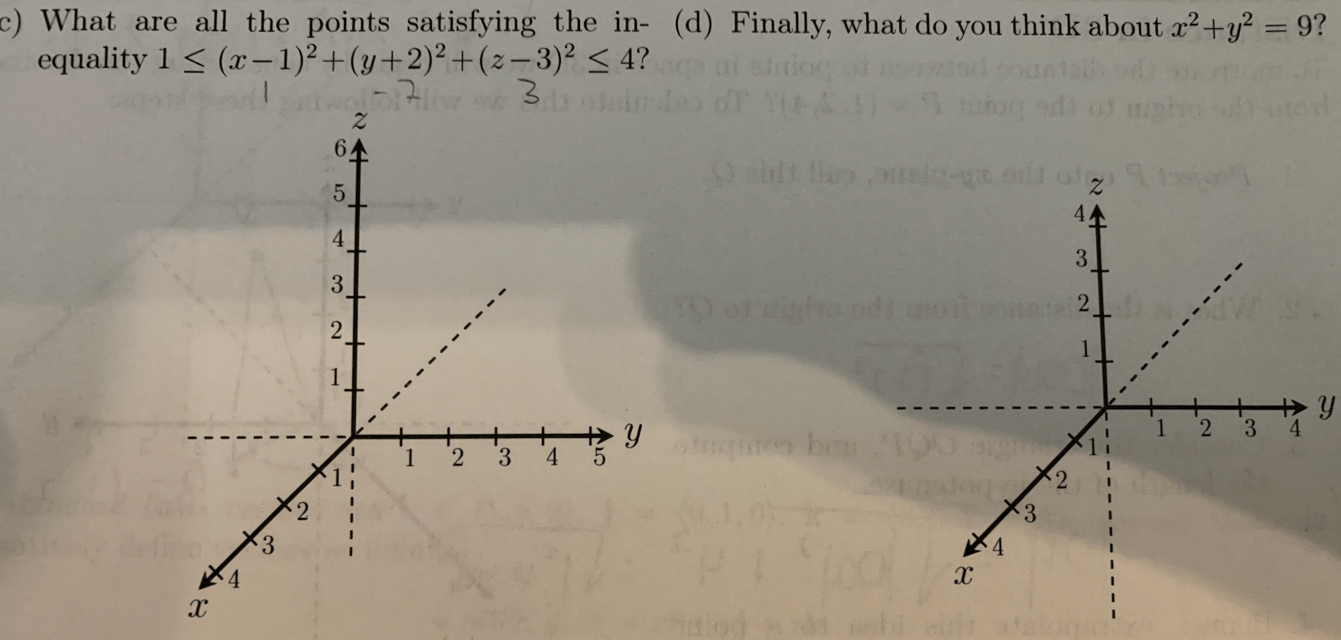 Solved all the points satisfying the in- (d) Finally, what | Chegg.com