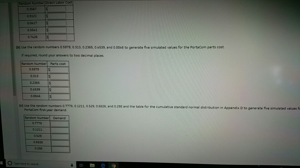 Problem 16-03 (Algorithmic) PortaCom manufactures | Chegg.com