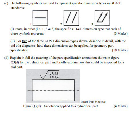 Solved (C) The following symbols are used to represent | Chegg.com