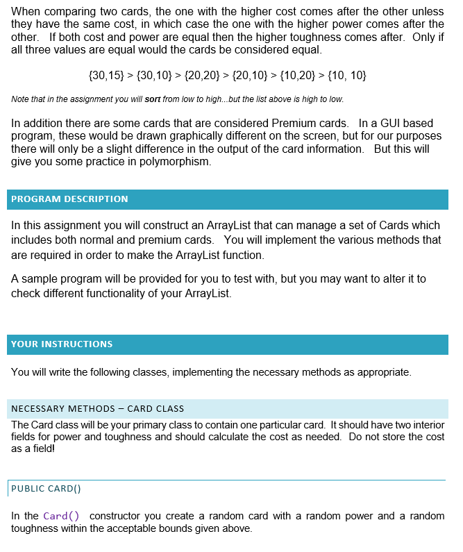 Solved OVERVIEW This program primarily focuses on the | Chegg.com