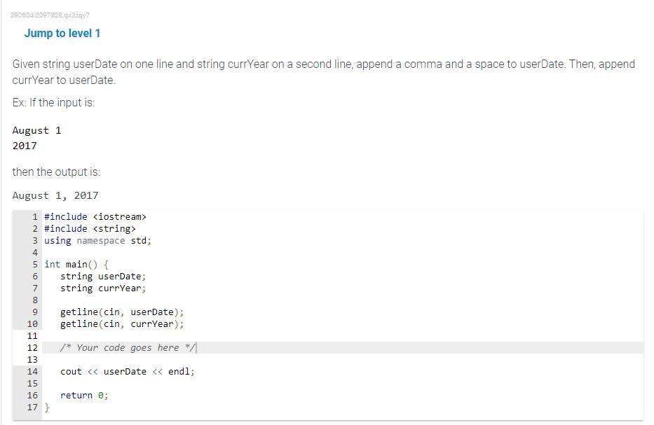 solved-given-string-userdate-on-one-line-and-string-curryear-chegg