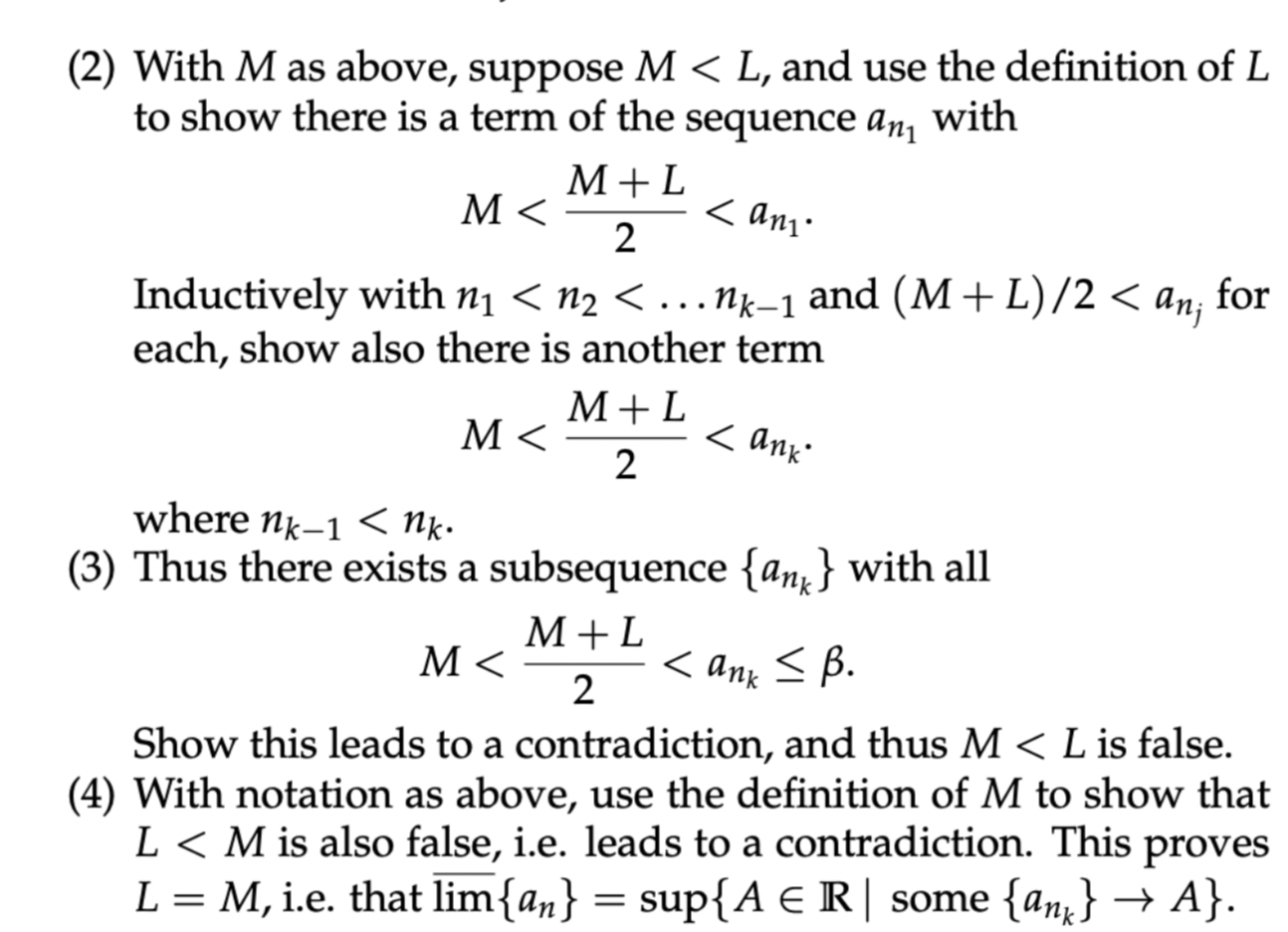 Solved Exercise 34. Suppose {an} is a sequence which is | Chegg.com