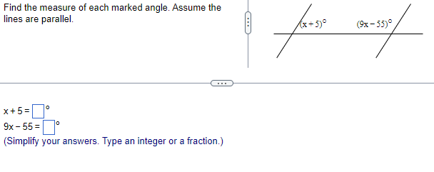 Solved Find the measure of ﻿each marked angle. Assume | Chegg.com