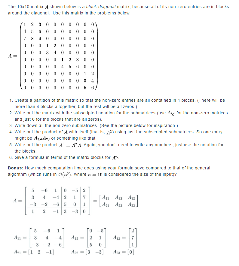 Solved Hello, I need help with these linear algebra | Chegg.com