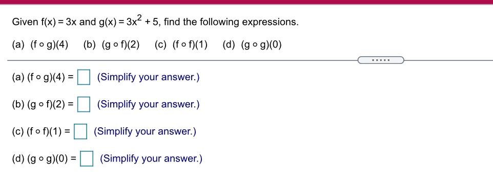 Solved This is a Algebra math question. If you can please | Chegg.com