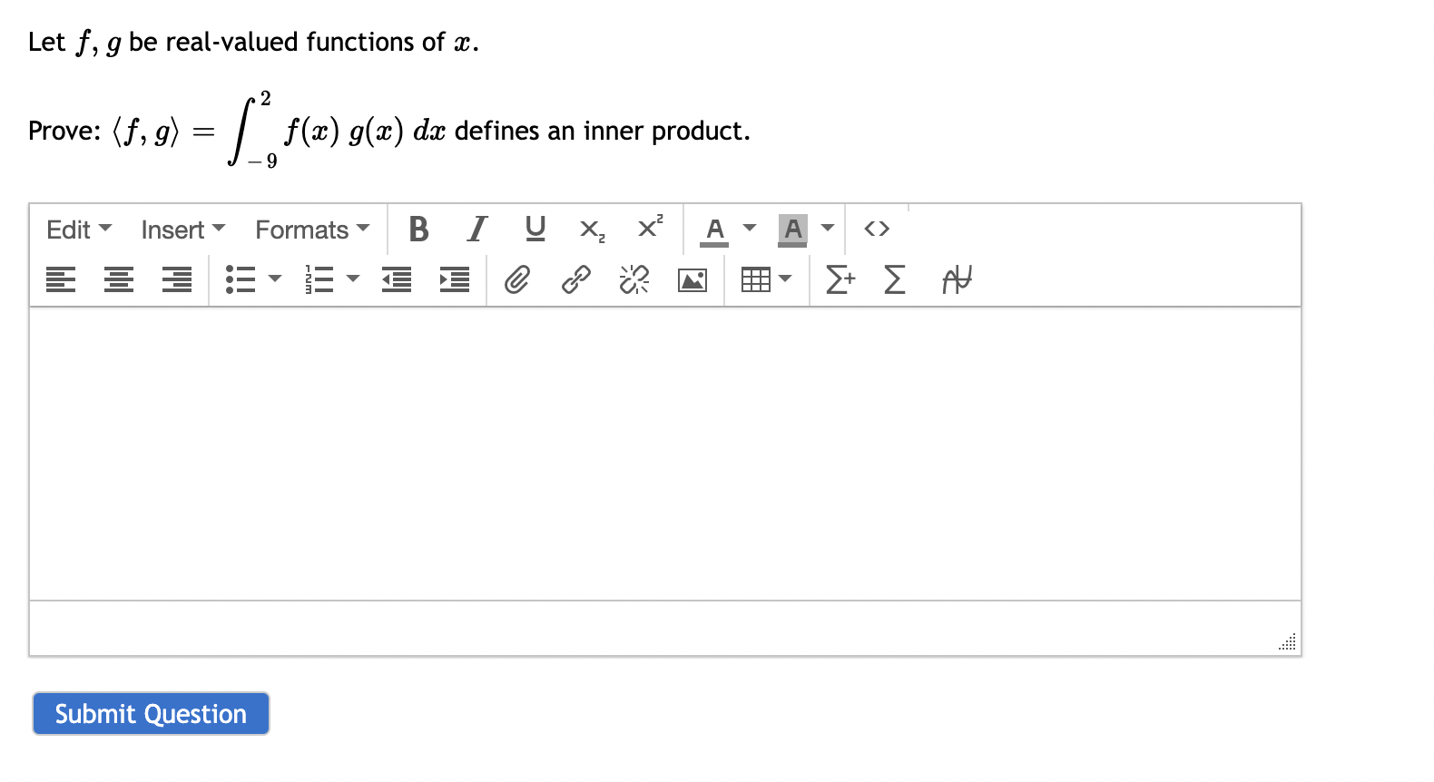 Solved Let f, g be real-valued functions of x. 2 Prove: (ƒ; | Chegg.com