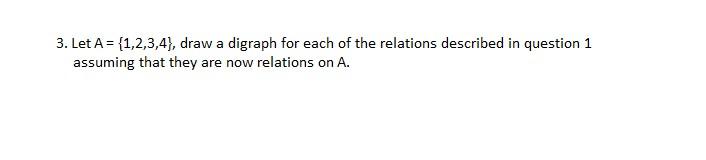 Solved Fill in the table on the right with True or False. | Chegg.com