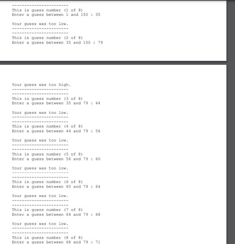 Solved How can I modify the following code to look like the | Chegg.com