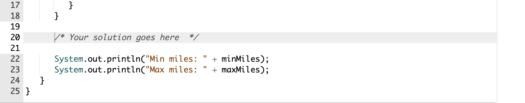 Solved Find the maximum value and minimum value in miles | Chegg.com