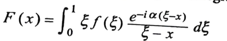 Solved Solve the singular integral equation step by step and | Chegg.com