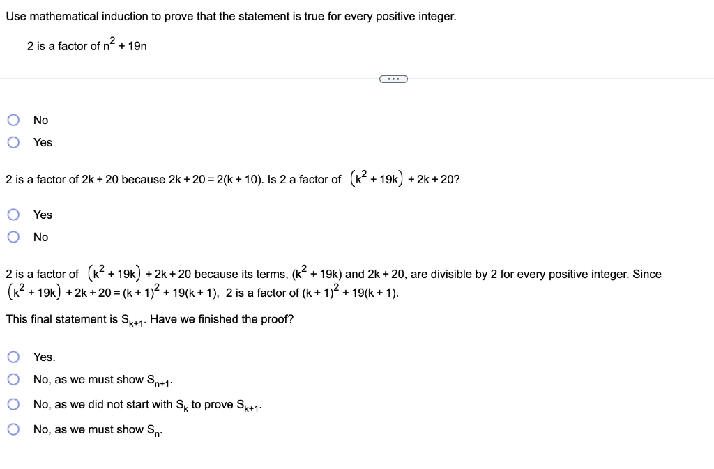 Solved Use mathematical induction to prove that the | Chegg.com