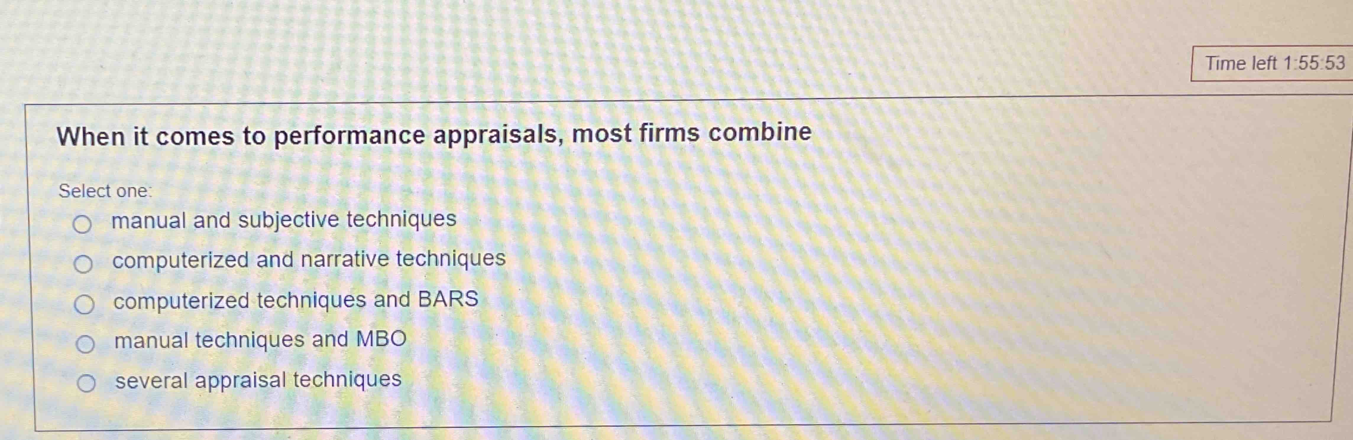 Solved When it comes to performance appraisals, most firms | Chegg.com