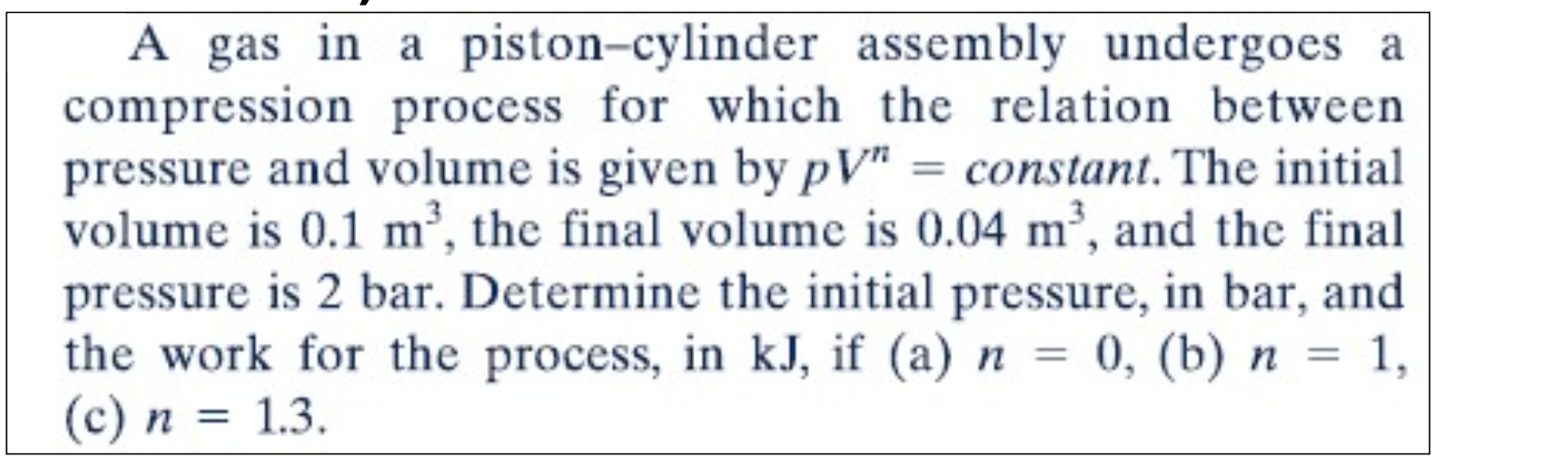 Solved A gas in a piston-cylinder assembly undergoes a | Chegg.com