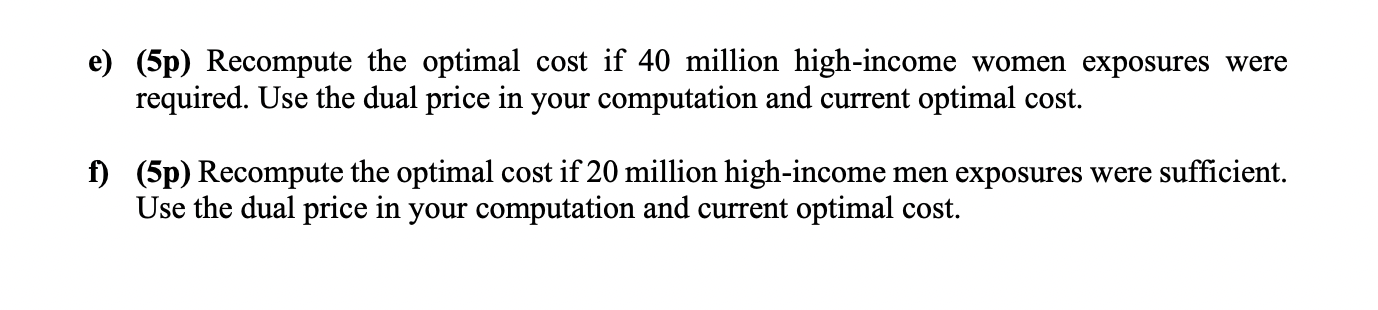 Solved 2. (35p) Dorian Auto manufactures luxury cars and | Chegg.com