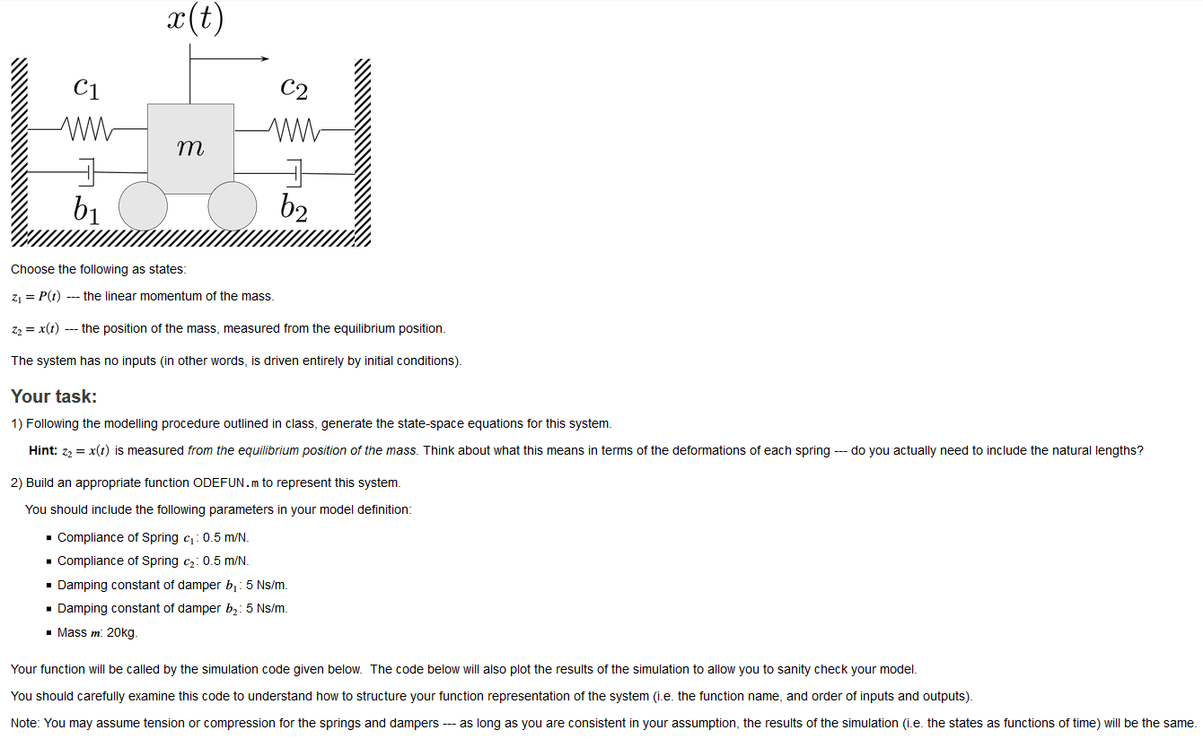 Solved Please provide a MATLAB script to be written in | Chegg.com