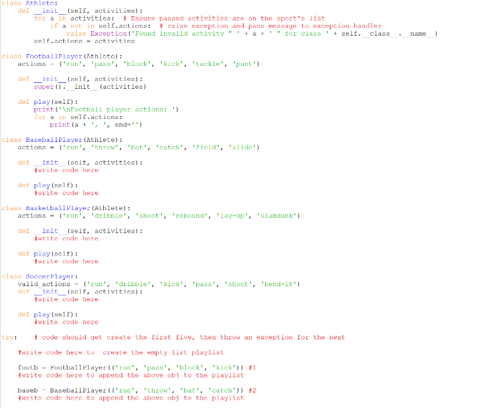 Solved In this assignment you are asked to write a Python | Chegg.com