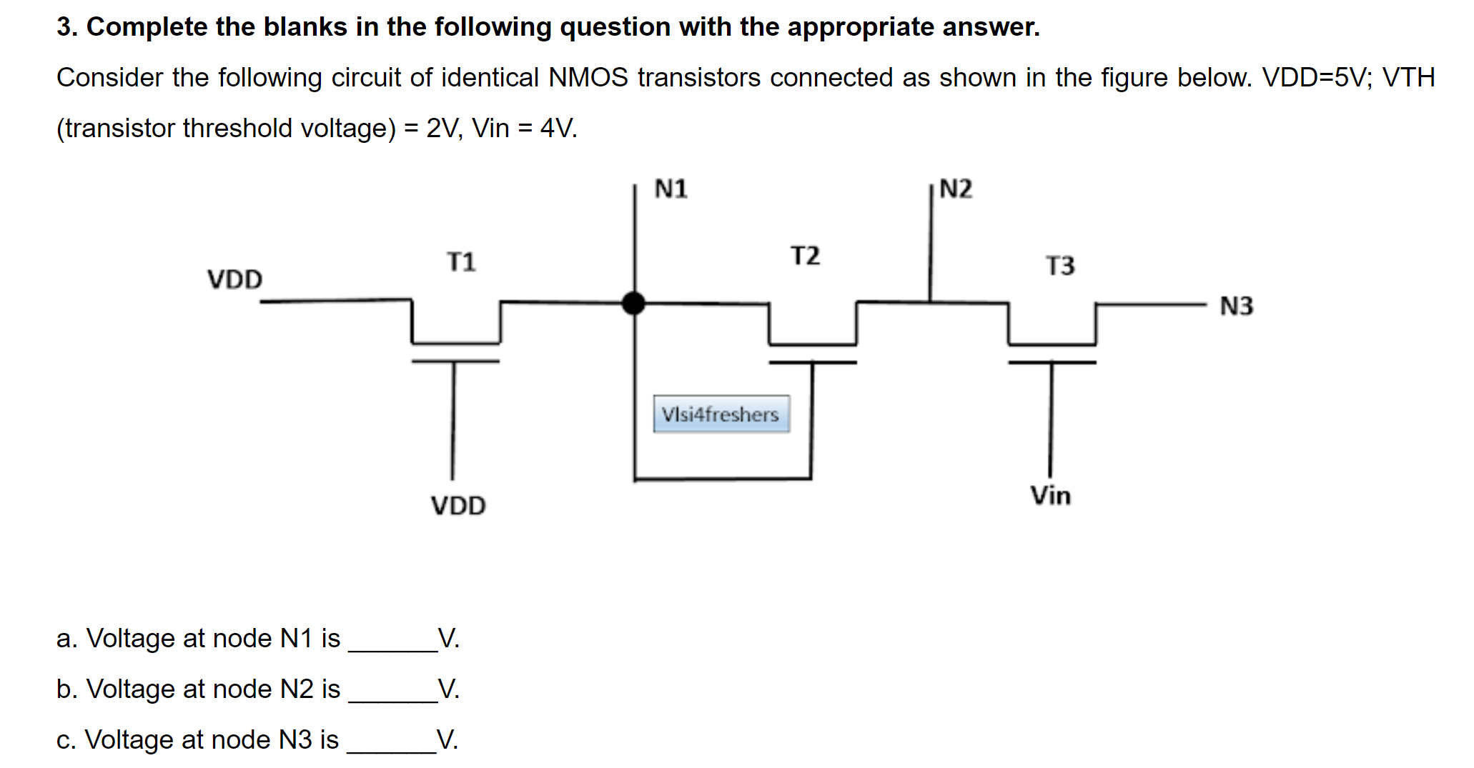 Solved node voltages | Chegg.com