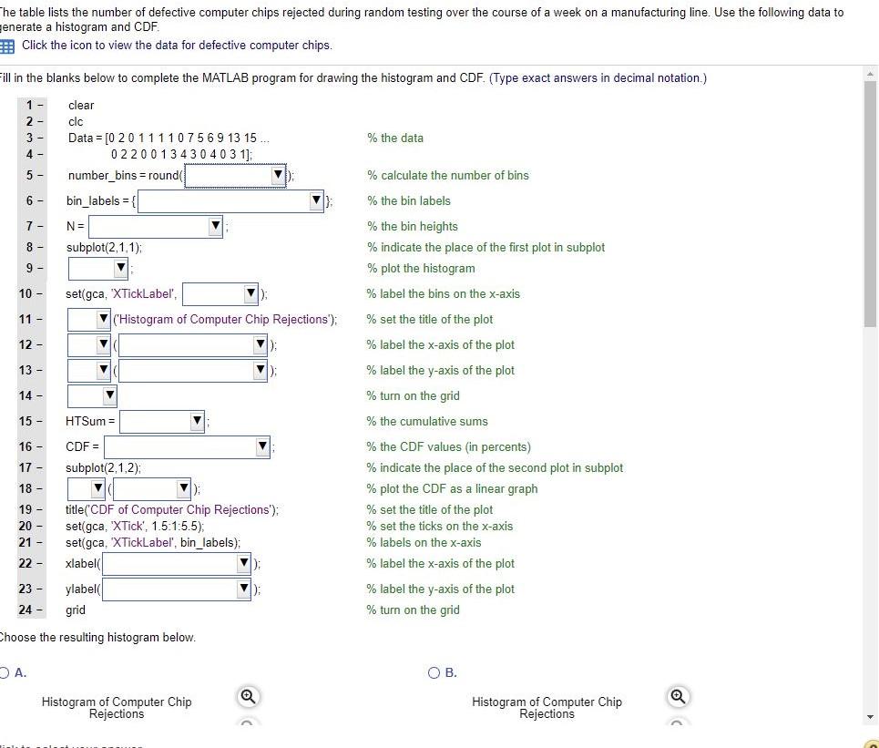 Solved The table lists the number of defective computer | Chegg.com